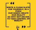 Make Your Reality with a Poem | Thomas Cannon Author